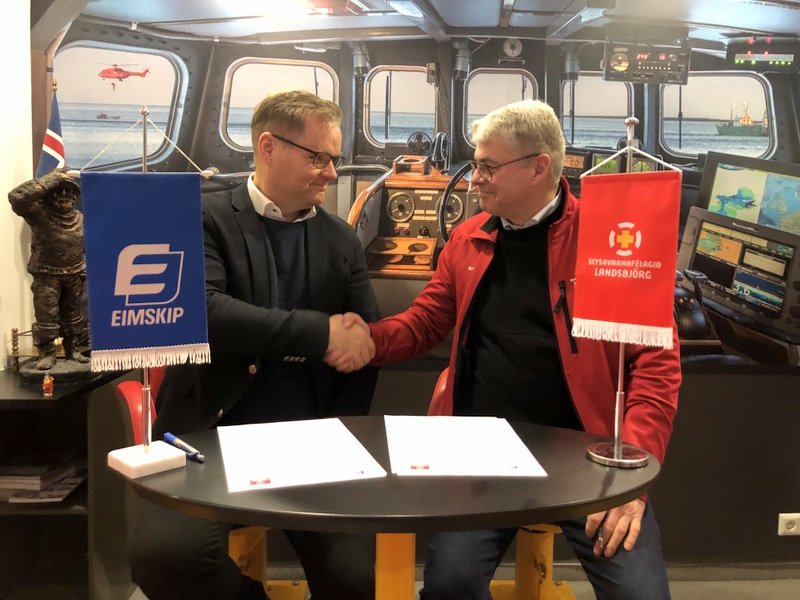 Eimskip gerist einn af aðal styrktaraðilum Landsbjargar | Feykir.is