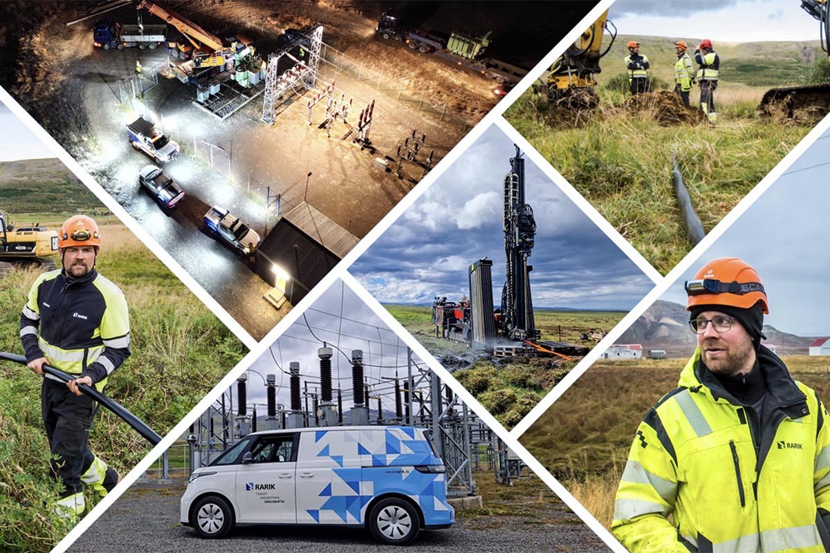 Unnið að borun á 1.200 m vinnsluholu að Reykjum | Feykir.is