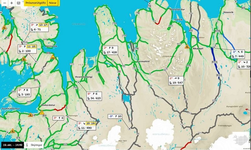 Nýr umferðarvefur – umferdin.is | Feykir.is